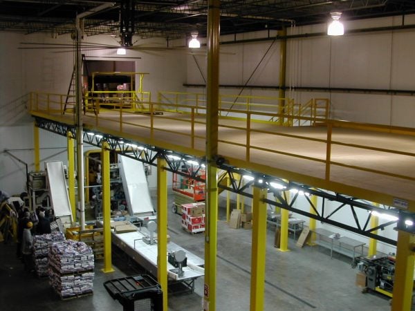 What is a warehouse mezzanine? | Cranston Material Handling Equipment
